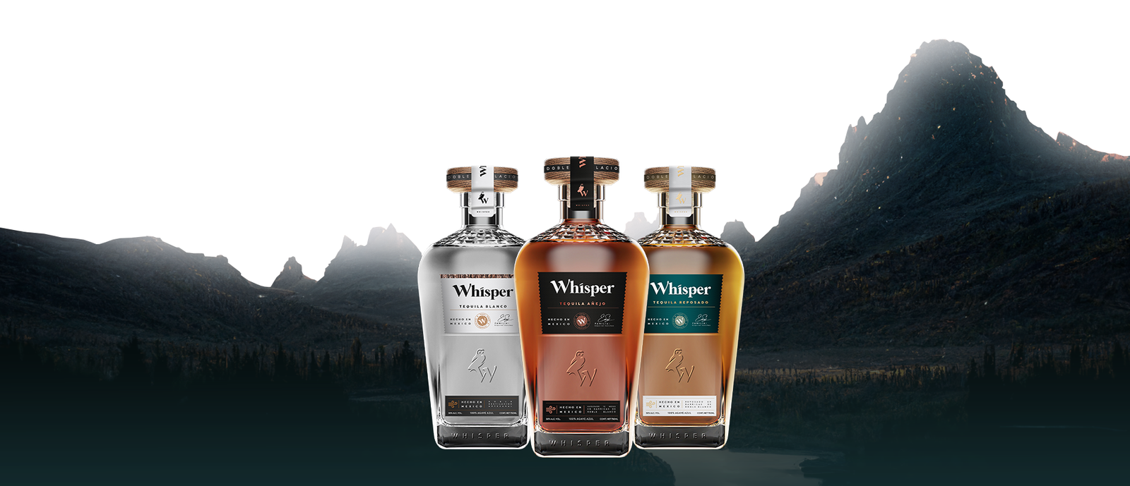 Tequila Whisper – Tequila Premium Whisper 100% de Agave Azul